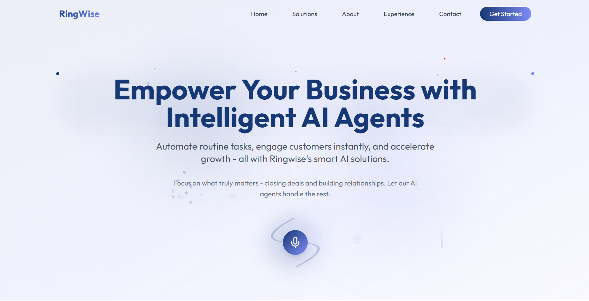 RingWise - AI-Powered Communication Platform
